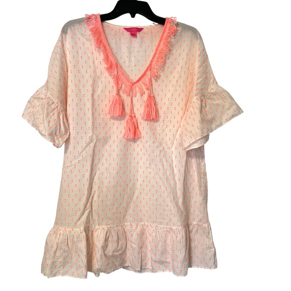Lilly Pulitzer | Swim | Lilly Pulitzer Kipper Coverup Tassels In ...